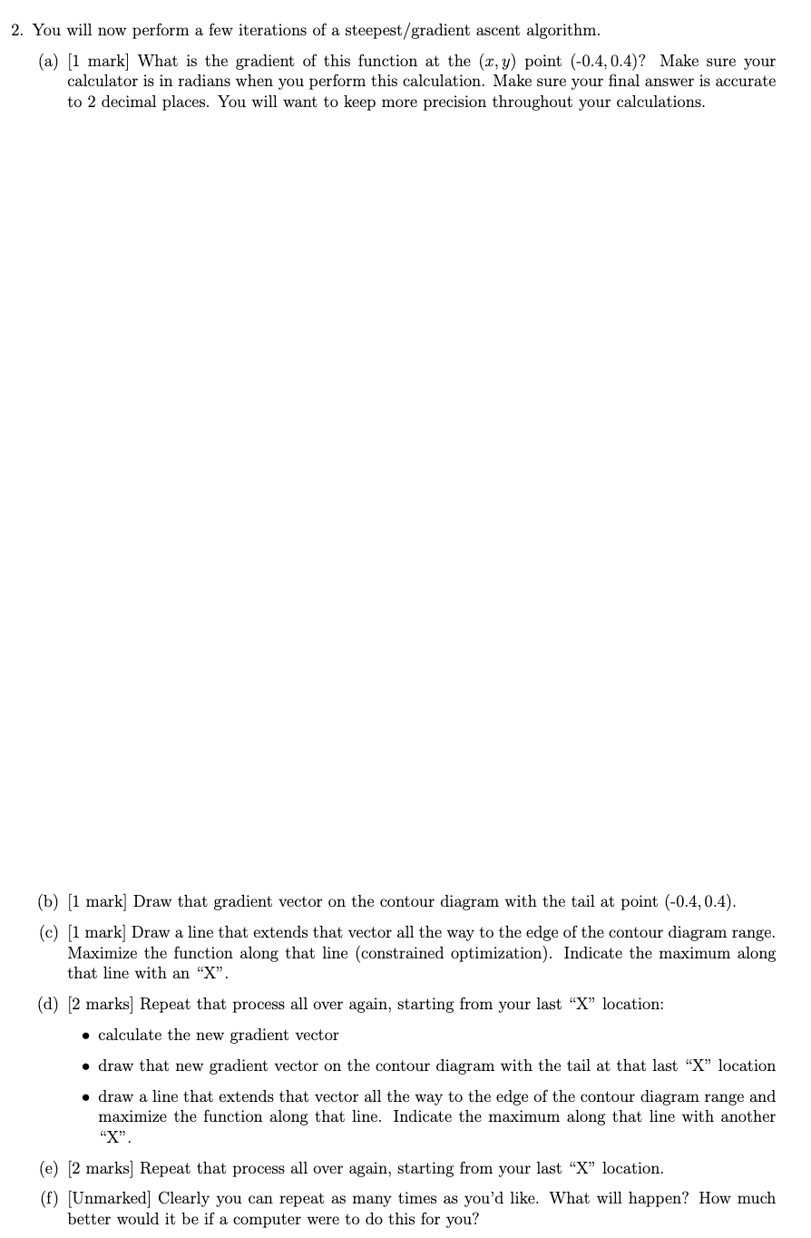 2. You will now perform a few iterations of a | Chegg.com