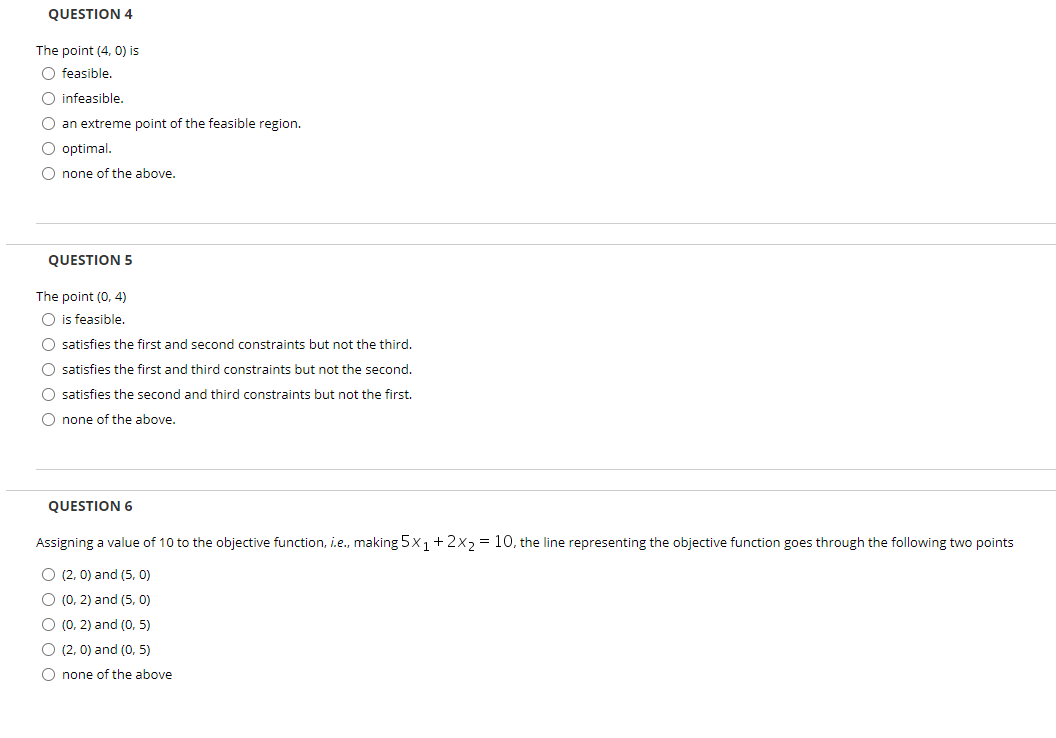 Solved Use the following scenario and data for questions 1 | Chegg.com