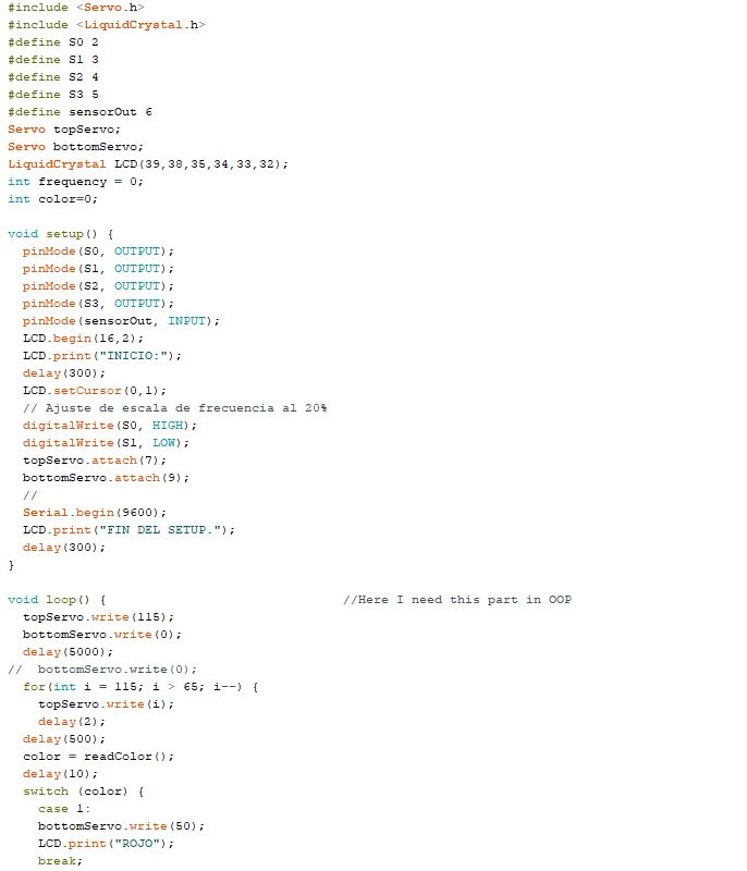 ARDUINO PROGRAMING. I have a code for an arduino | Chegg.com