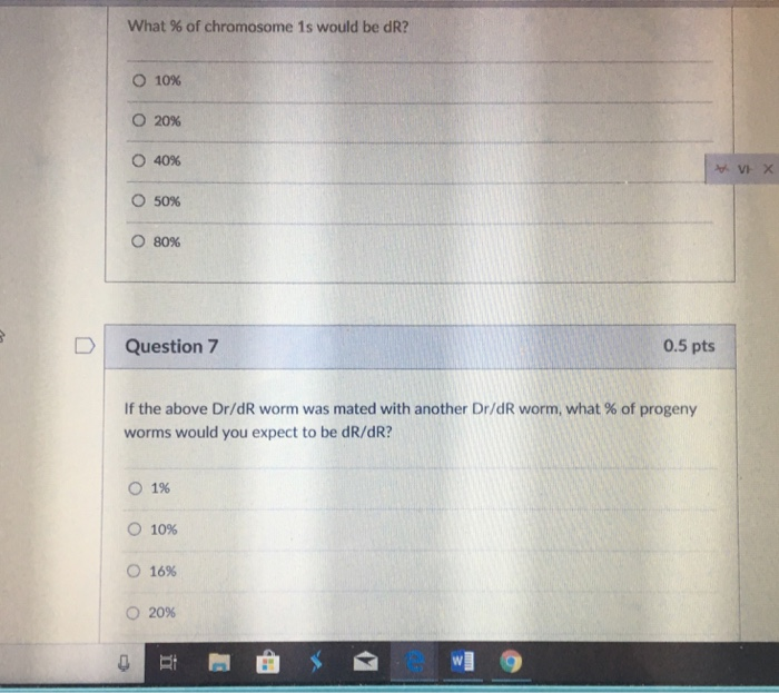 Solved For questions 4-7, the C. elegans dumpy (D) gene and | Chegg.com