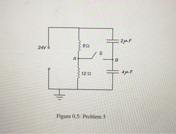 Solved Problem 5 i) What is the potential difference between | Chegg.com