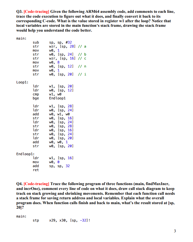 Solved Assignment \#6 Assembly Programming - Functions Full | Chegg.com