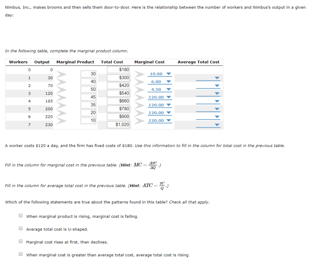 Solved Nimbus, Inc., makes brooms and then sells them | Chegg.com