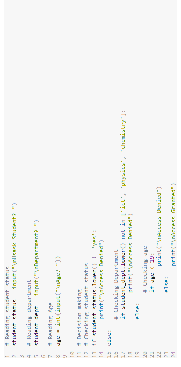 Solved Purpose: to practice conditional branching with | Chegg.com