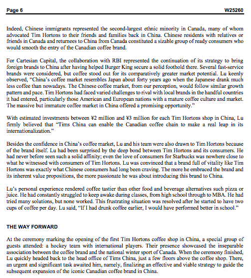 Solved Dr. Lucas Liang Wang wrote this case salely to | Chegg.com