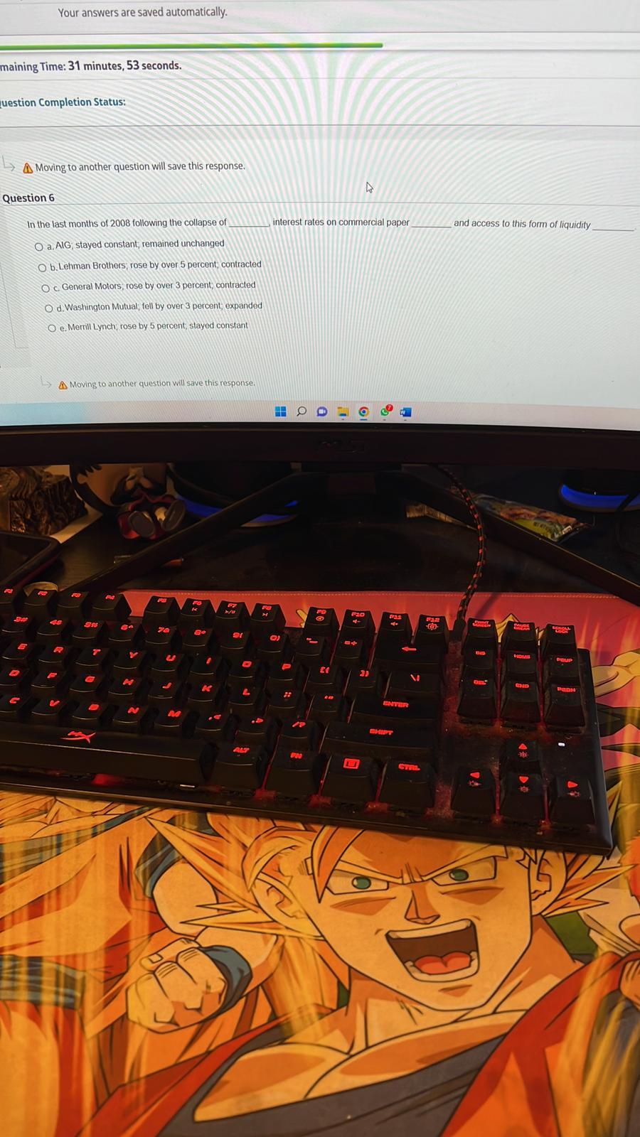 Solved Your answers are saved automatically. maining Time: | Chegg.com