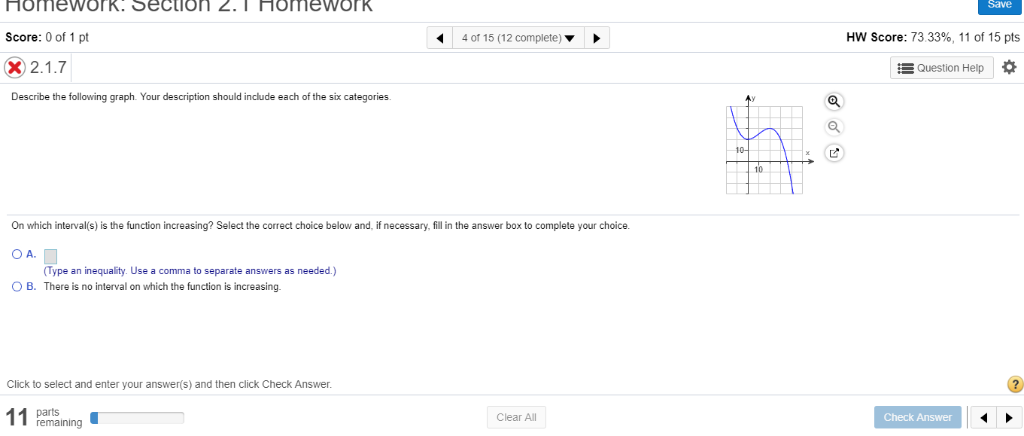 Solved Omework Section 2 1 Omework Save Score 0 Of 1 Pt 4