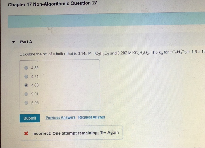 Solved Chapter 17 Non-Algorithmic Question 27 Part A | Chegg.com