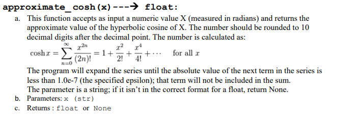 Solved Python I Am Attempting To Write A Function To 1885