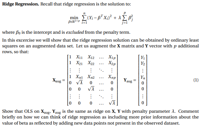 Solved This is for a Machine learning class. This is all the | Chegg.com