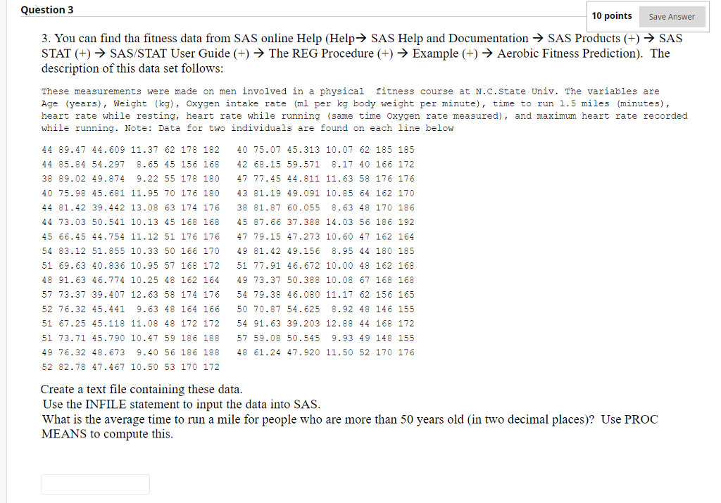 tp:/lib.stat.cmu.edu/datasets/sleep and read 1. | Chegg.com