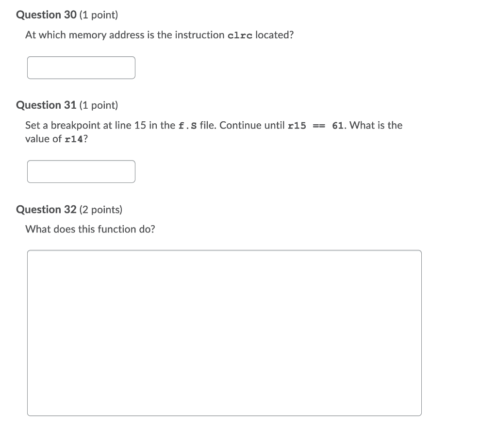 Solved This is assembly question. Could you help me solve | Chegg.com