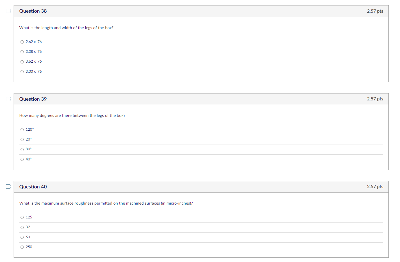 Solved Ote Material: CI Scale: 1/2 .628 .625 ..375-16 UNC-2B | Chegg.com