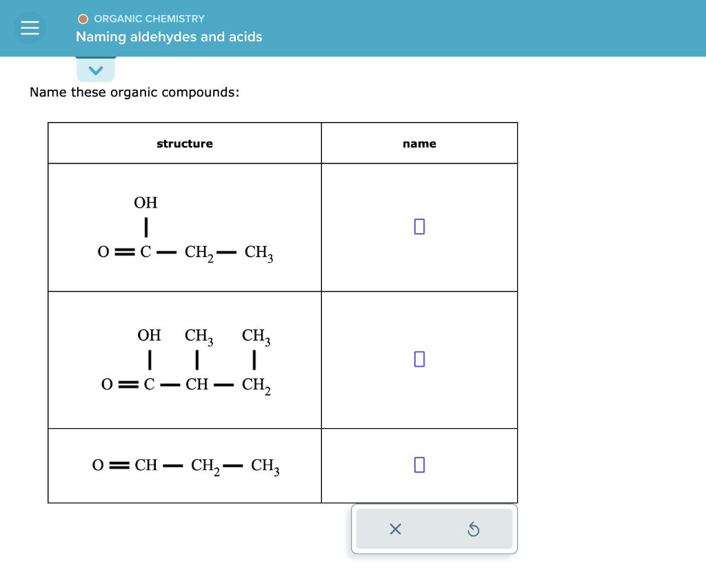 [Solved]: Name these organic compounds: Name these organi