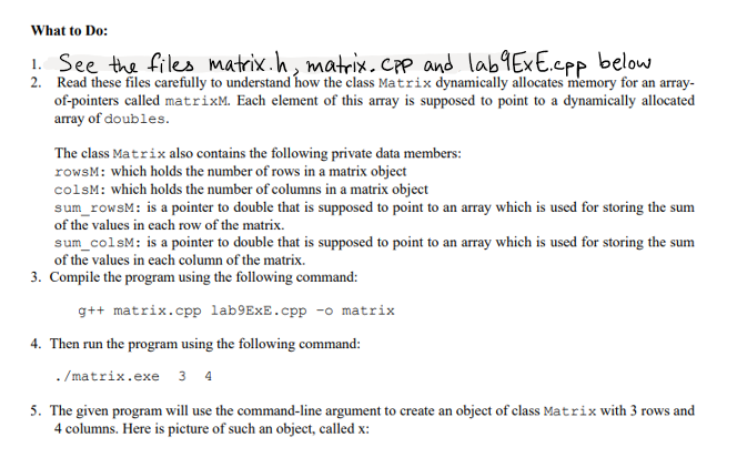 Solved Exercise E: Pointer-to-Pointers and Command-line | Chegg.com