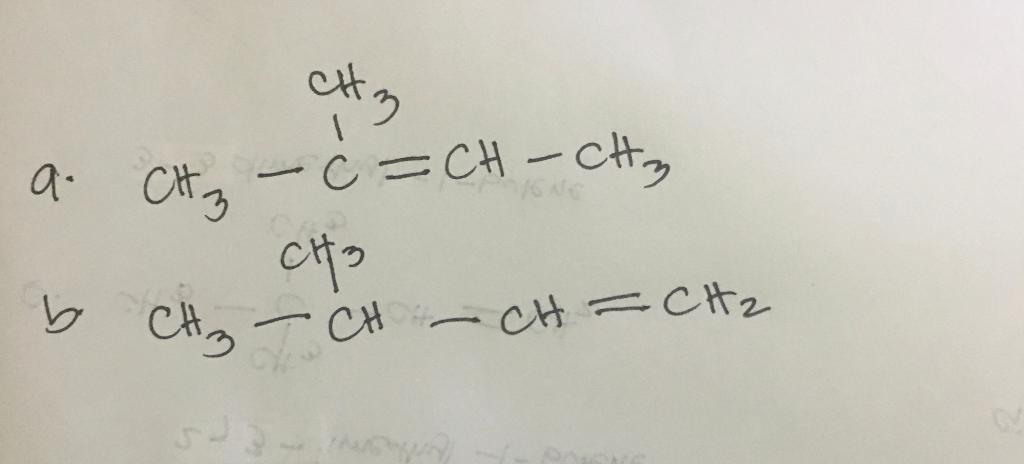 Solved Draw a structural formula of what would be the major | Chegg.com