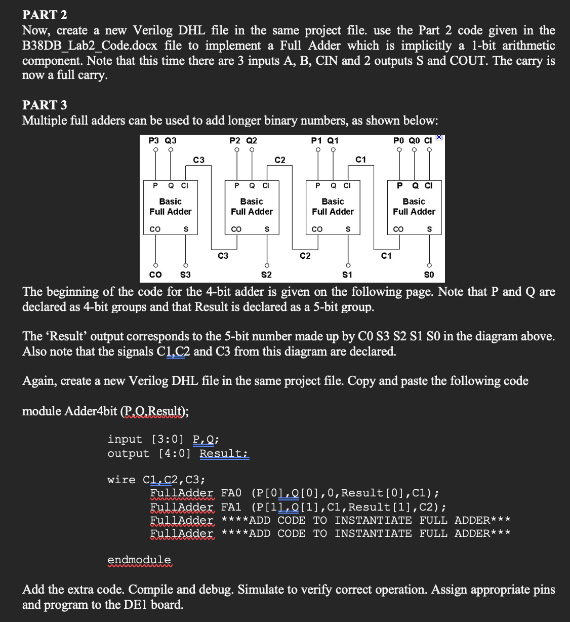 Solved Lab Procedure Follow the steps below. Please read | Chegg.com