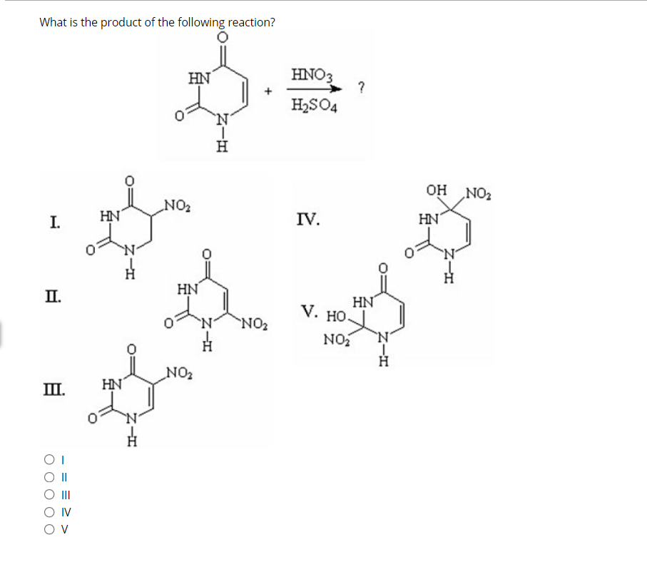 Solved What is the product of the following reaction? HN | Chegg.com