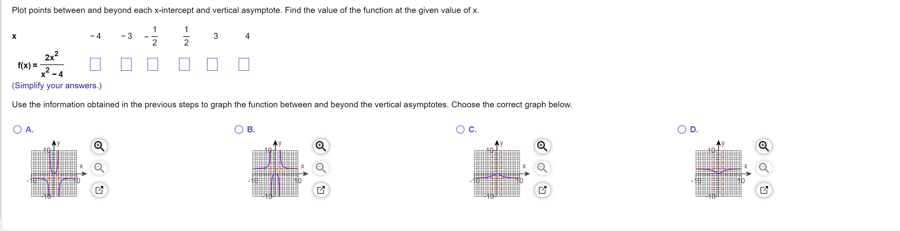 Solved Follow the seven step strategy to graph the following | Chegg.com
