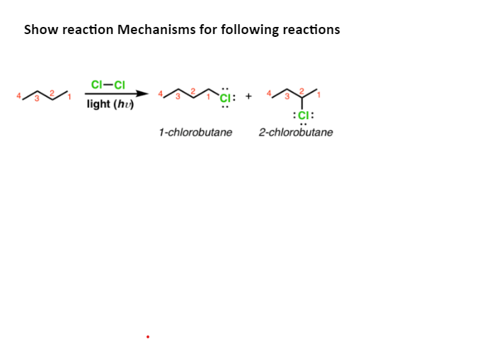 Solved Show reaction Mechanisms for following reactions | Chegg.com