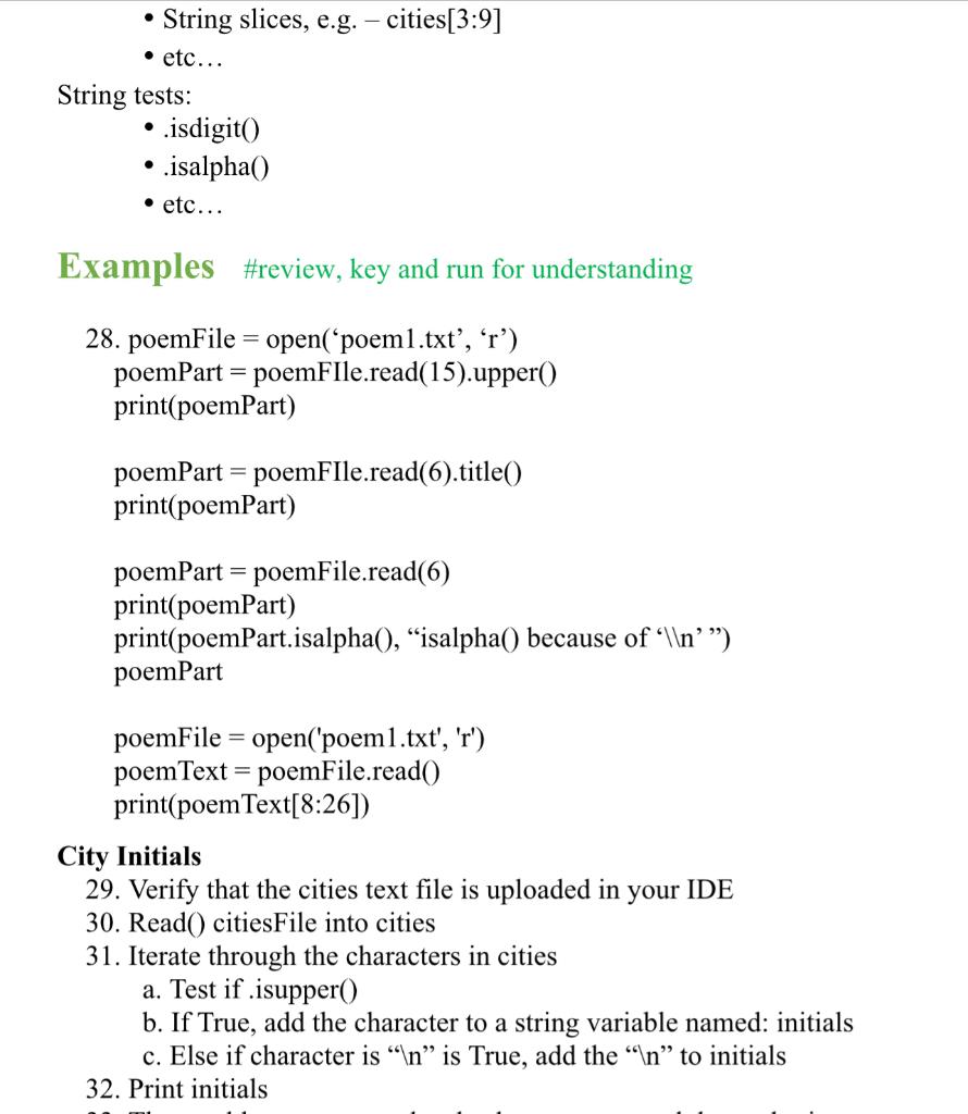 Solved Python Code 5 Insert A Line Comment To Identif 