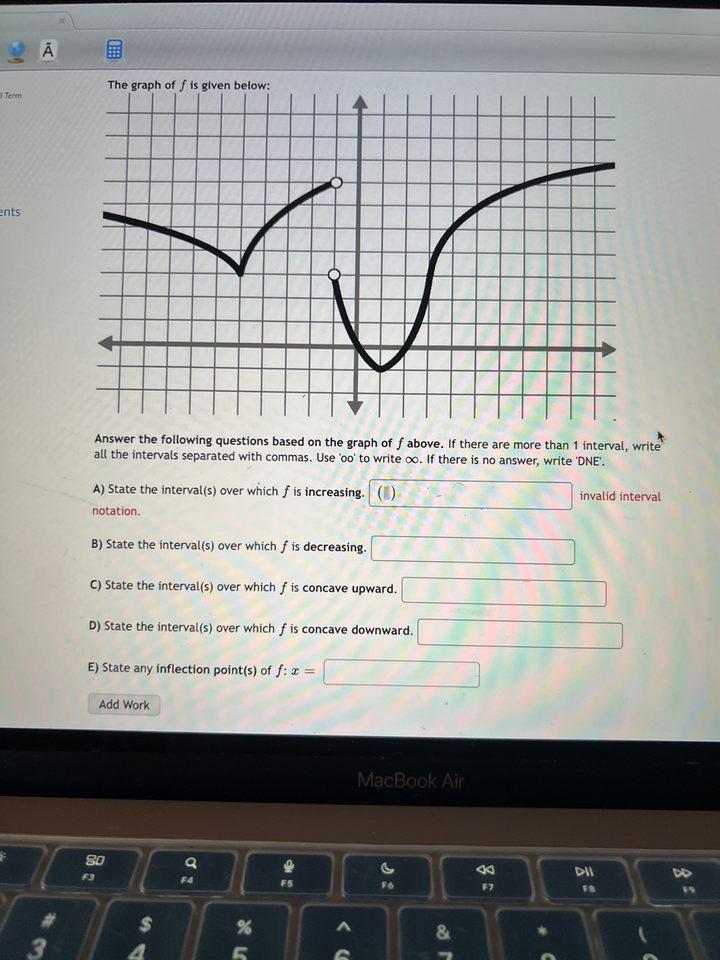 Solved Answer the following questions based on the graph of | Chegg.com