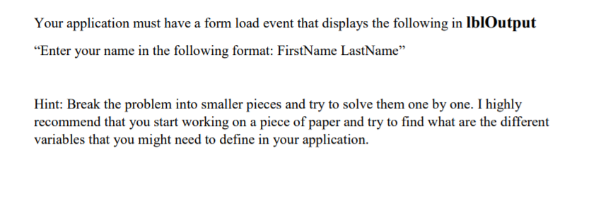 Visual Studio 2019 Windows Forms App Net Chegg