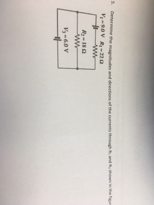 Solved Determine The Magnitudes And Directions Of The