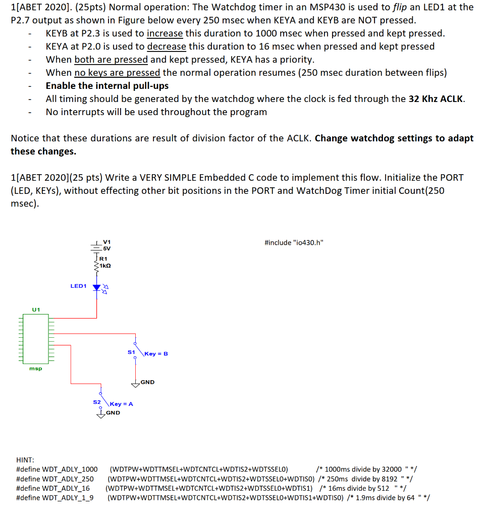 What Is Watchdog Timer In Msp430