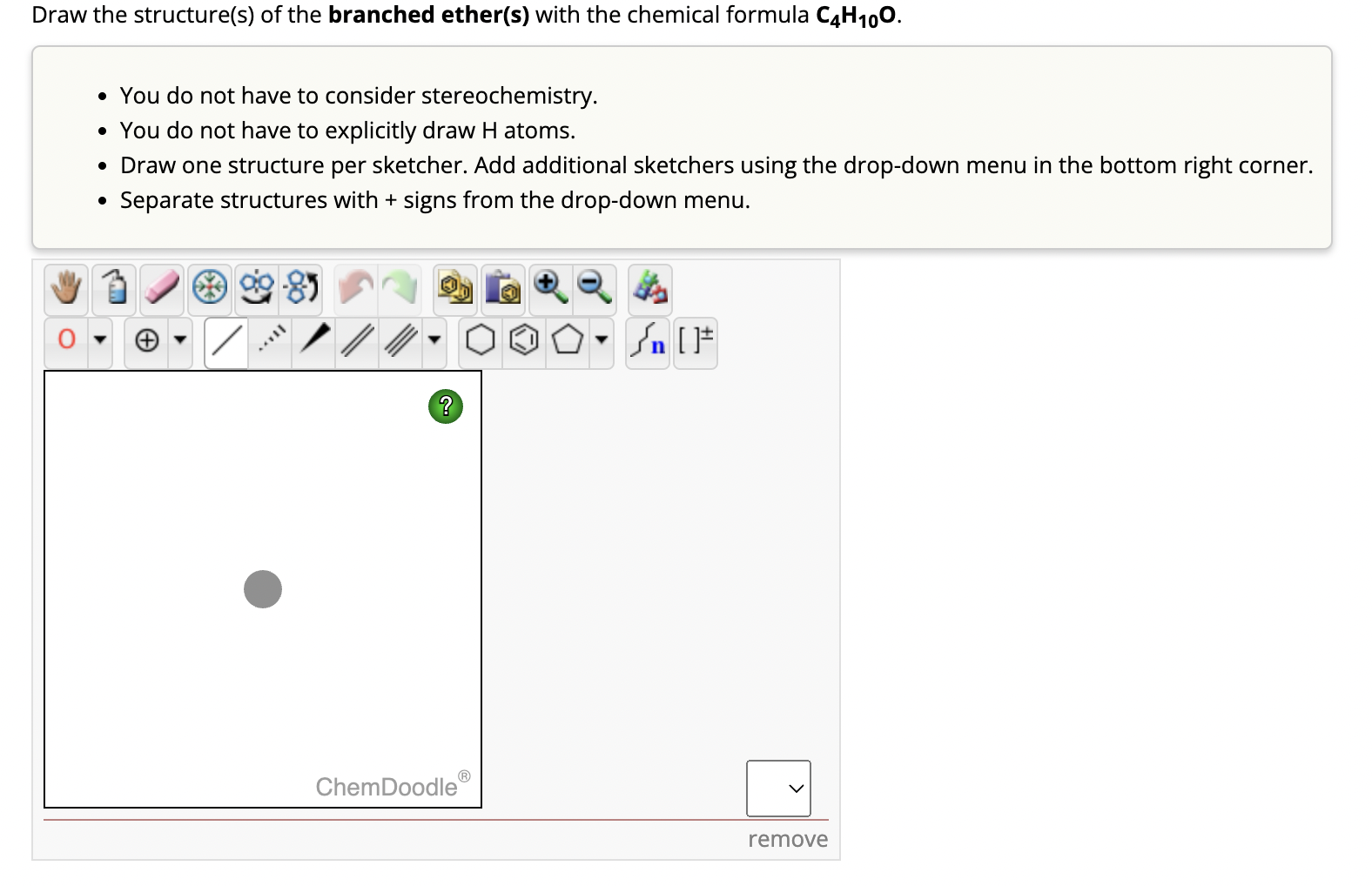 Solved Draw the structure(s) of the branched ether(s) with | Chegg.com