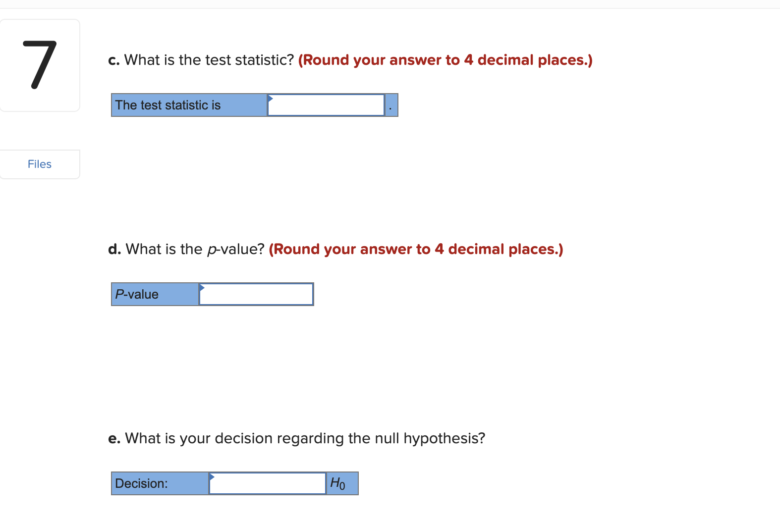 Solved Click here for the Excel Data File Required: a. What | Chegg.com