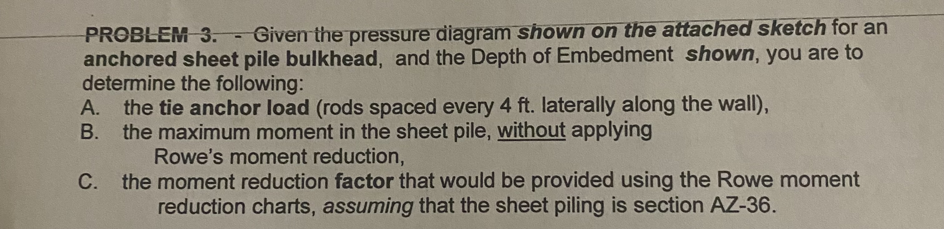 Solved PROBLEM 3. - Given the pressure diagram shown on the | Chegg.com