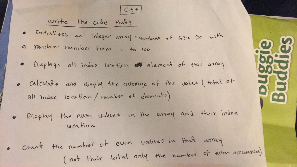 Solved Ctt write the code thab rees an integer | Chegg.com