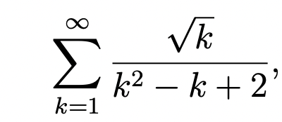 Solved 18 Σ k2 - A + 2 k k=1 | Chegg.com