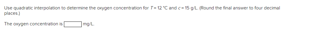 Solved Required information The given table lists values for | Chegg.com