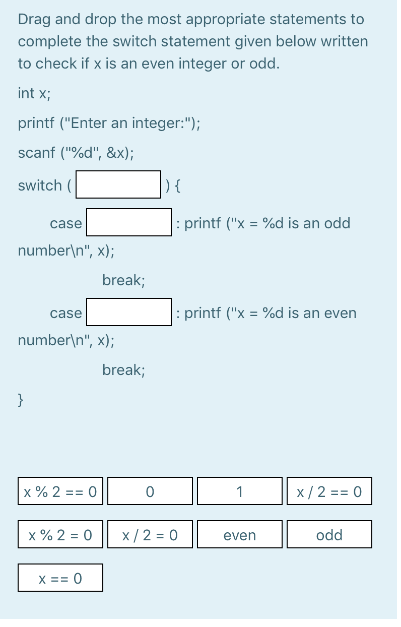 Solved Drag and drop the most appropriate statements to | Chegg.com
