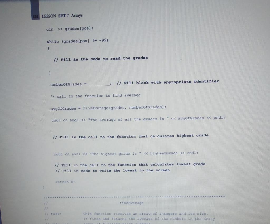 Solved #include using namespace std; typedef int Grade Type | Chegg.com