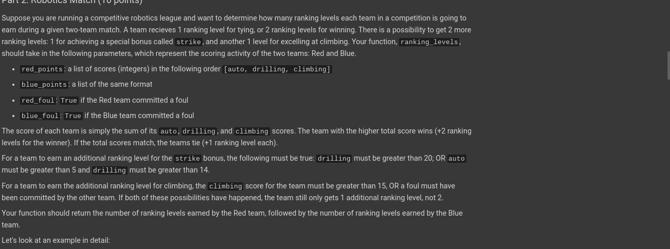 Solved Suppose you are running a competitive robotics league | Chegg.com