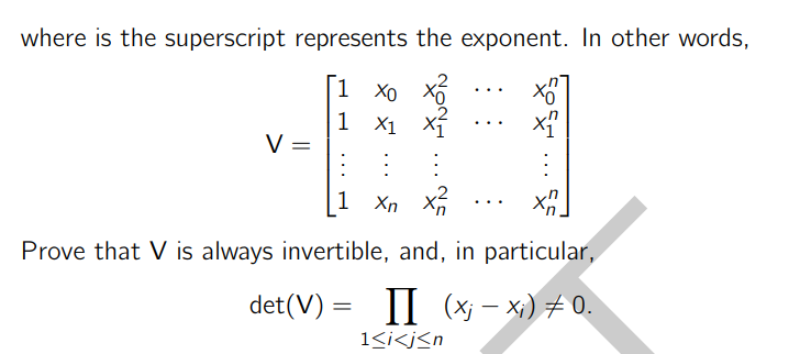 Solved 1. Suppose X={xi}i=0n is a nodal set of size n+1 in | Chegg.com