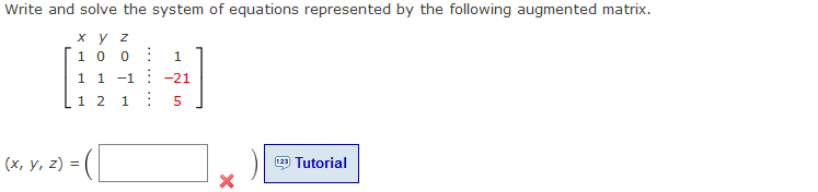 Solved Write and solve the system of equations represented | Chegg.com