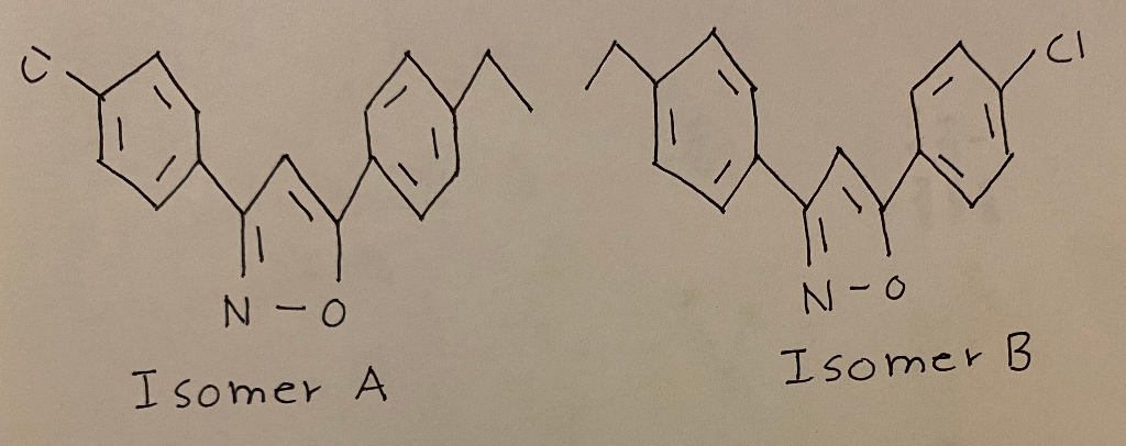Solved What are the resonance structures for each isomer? I | Chegg.com