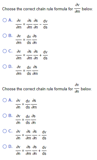 Solved dv Draw a dependency diagram, and write a chain rule | Chegg.com
