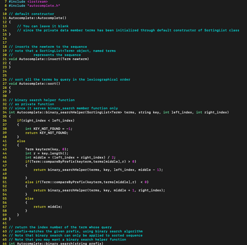 Solved 19 // inserts the newitem to the end of the current | Chegg.com