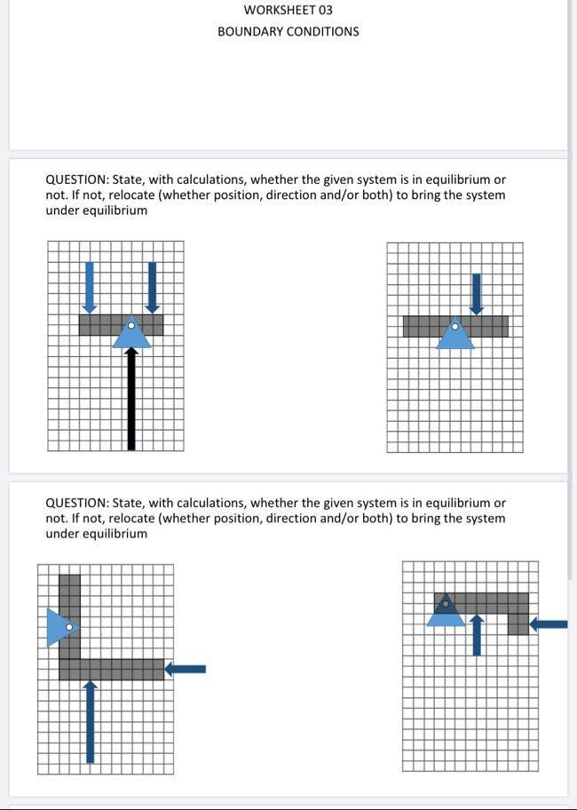 Solved WORKSHEET 03 BOUNDARY CONDITIONS QUESTION: State, | Chegg.com