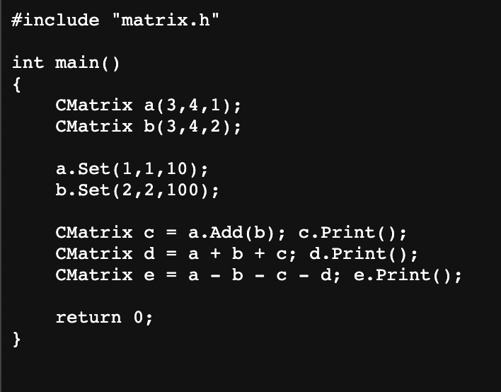 Solved C++ Programming - Operator | Chegg.com