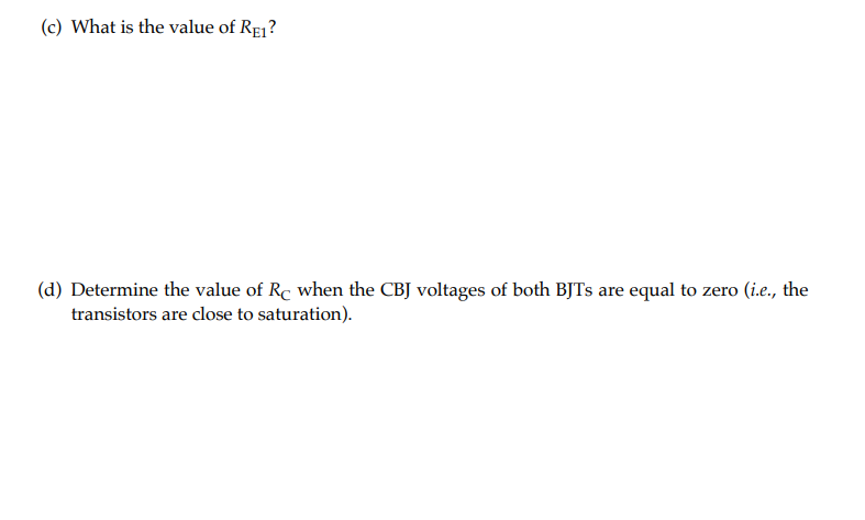 Solved Analyse the two-transistor circuit shown, given Q1 | Chegg.com