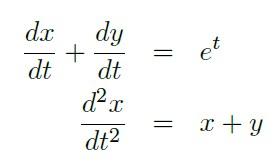 Solved Using operator notation, and systematic elimination, | Chegg.com