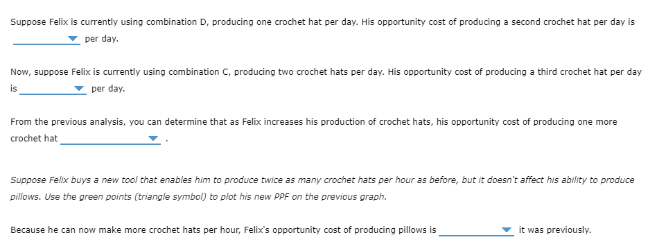 Solved 5. Opportunity cost and production possibilities | Chegg.com