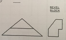Solved BLOCK BEVEL | Chegg.com