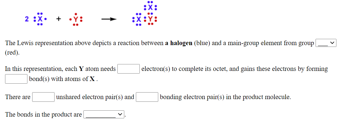 Solved :X: 2 :X: + Ý: The Lewis representation above depicts | Chegg.com
